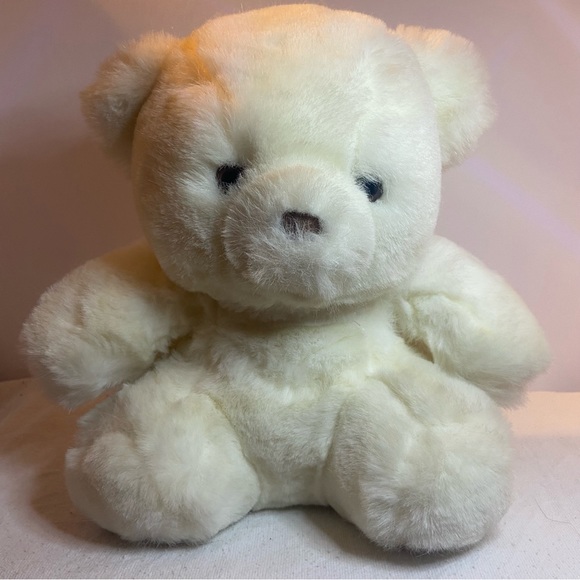 Eden | Toys | Vintage Eden White Bear Plush | Poshmark